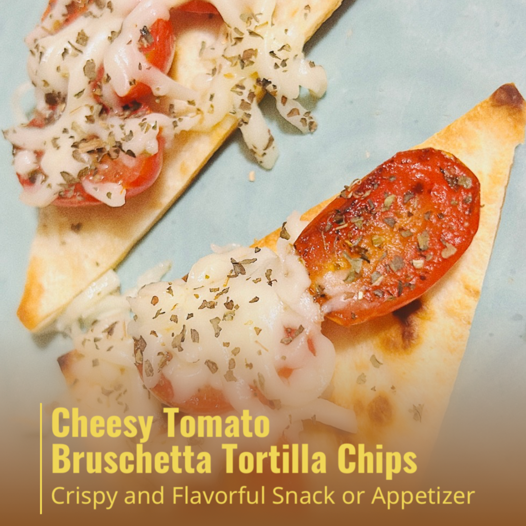 These Tomato Bruschetta Tortilla Chips Are An Irresistible Snack Or ...
